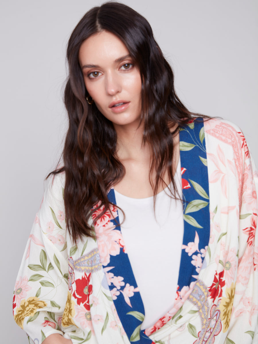 S24 Blouse w Crossover front C4466RP – Urban Threadz Boutique