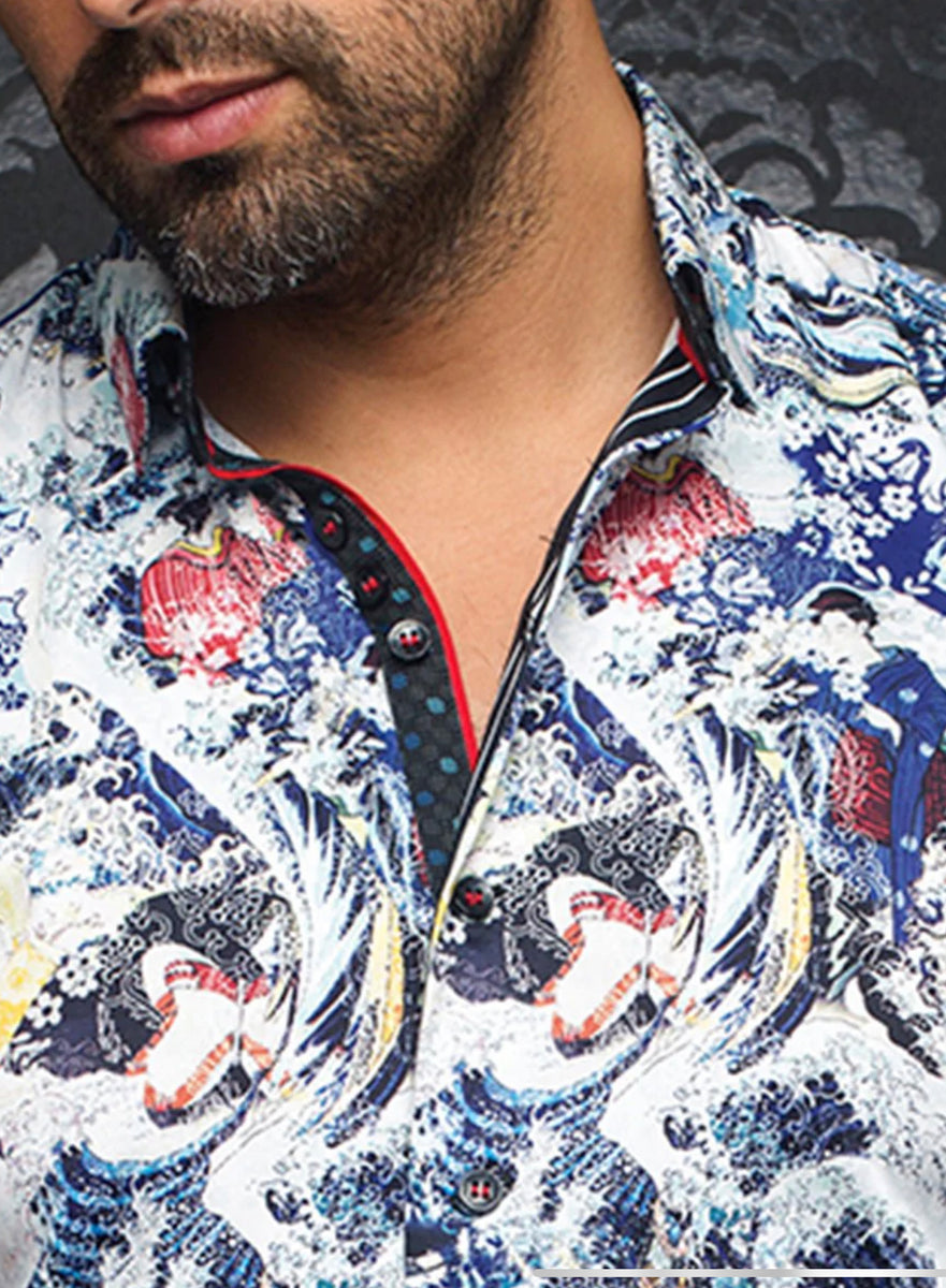Lotus Men's Dress Shirt – Urban Threadz Boutique