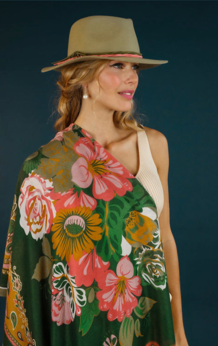 POWDER FOLK ART SCARF – Urban Threadz Boutique